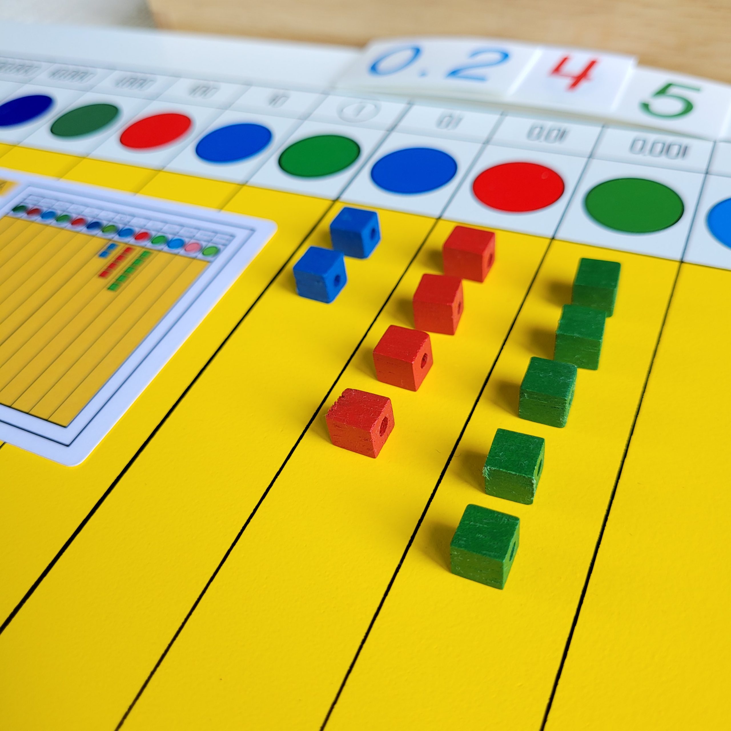 The Decimal Board Age 8 Alison s Montessori Blog